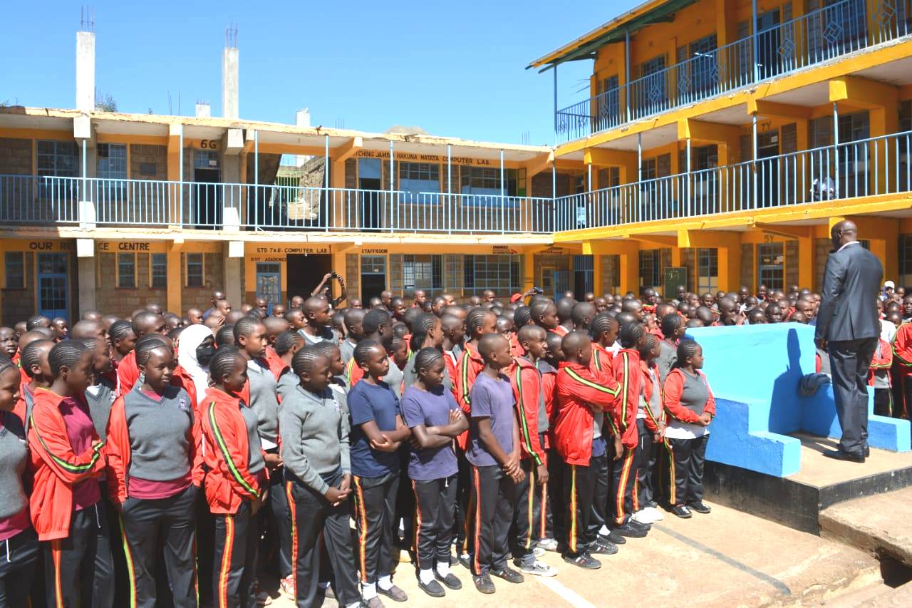 Joy as Nyeri Town MP hands over 4 JSS classrooms at Nyamachaki Primary ...