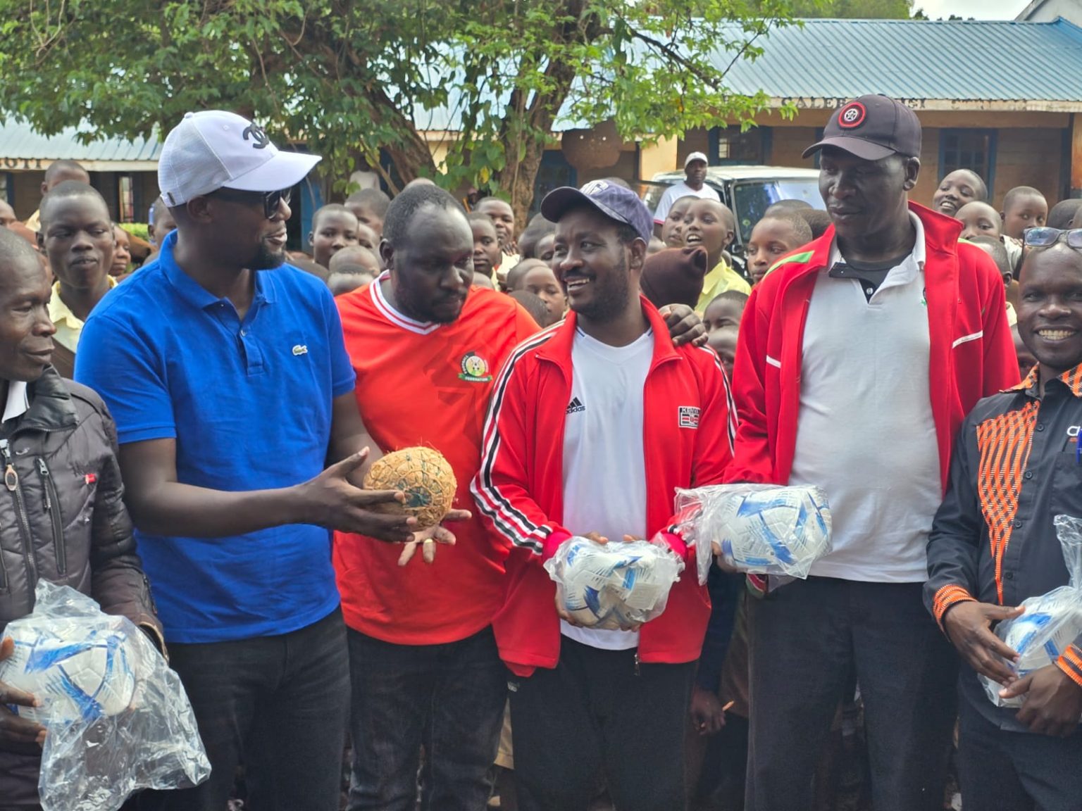 FKF Trans-Nzoia hands out footballs to over 12 Saboti Schools ...