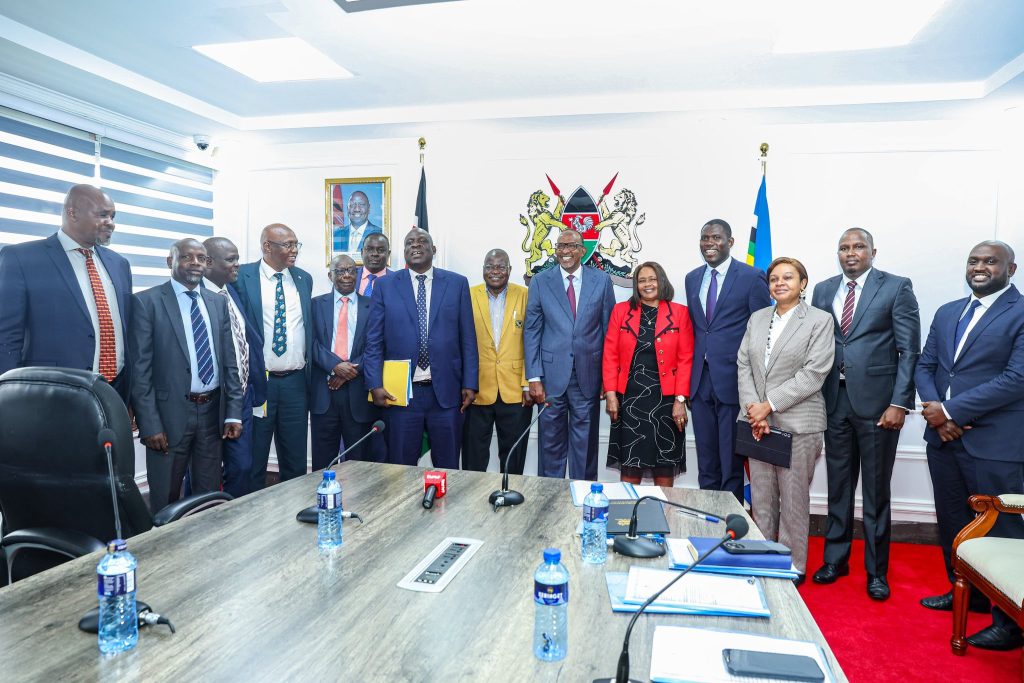 Health CS meets SHA, TSC, KUPPET officials amid teachers’