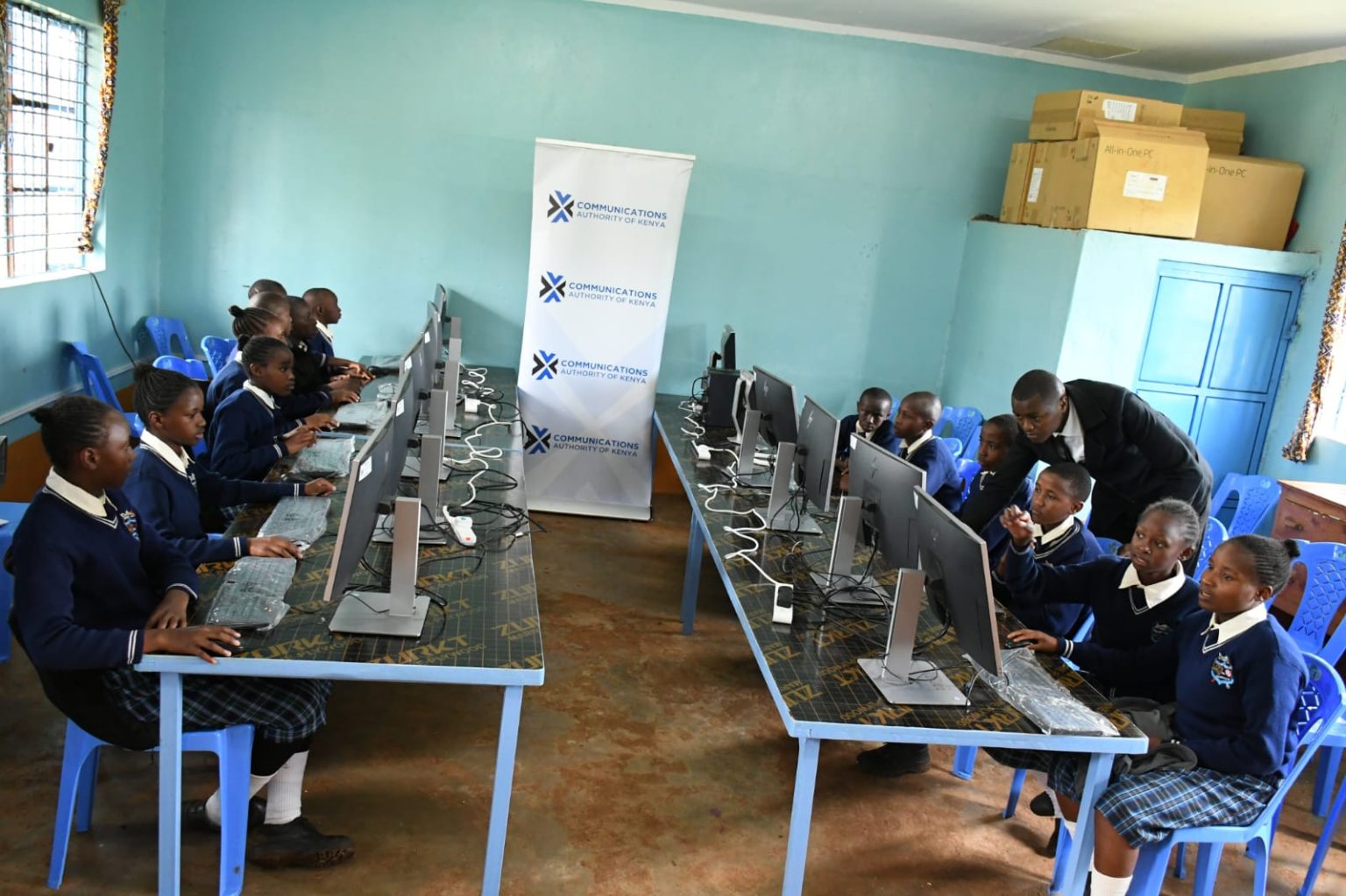 CA donates computers to boost digital learning at Gitunduti ...