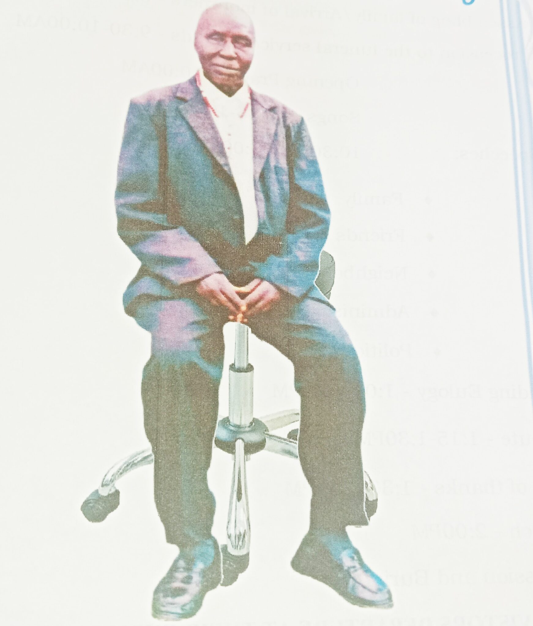 West Pokot mourns veteran educationist and community leader - Education ...